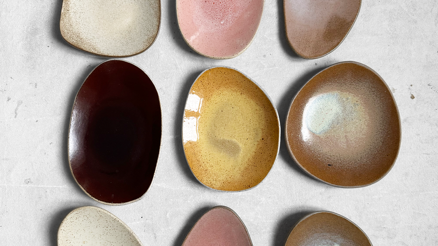 Set of Three Tapas Plates