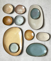 Set of Three Tapas Plates